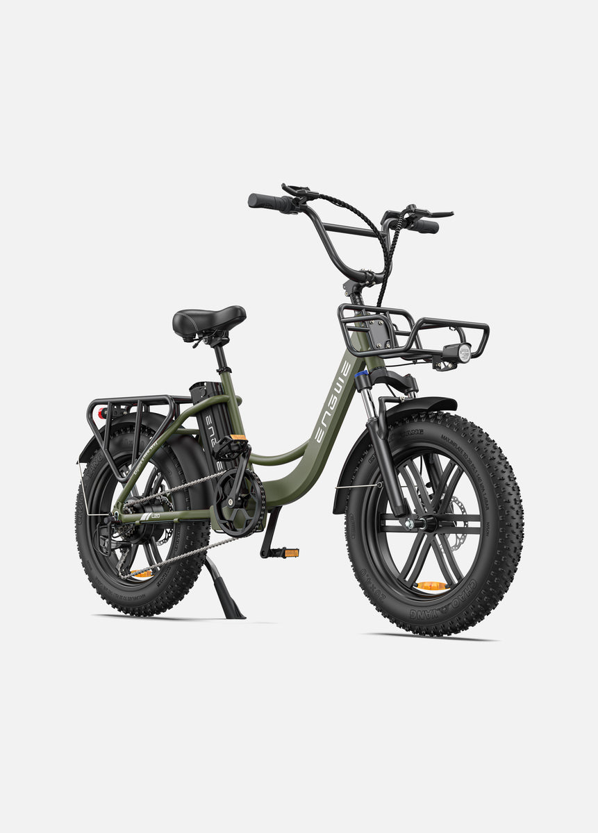 Engwe L20 Step-thru E Fatbike | 50Nm Torque 140KM Range - ENGWE EU